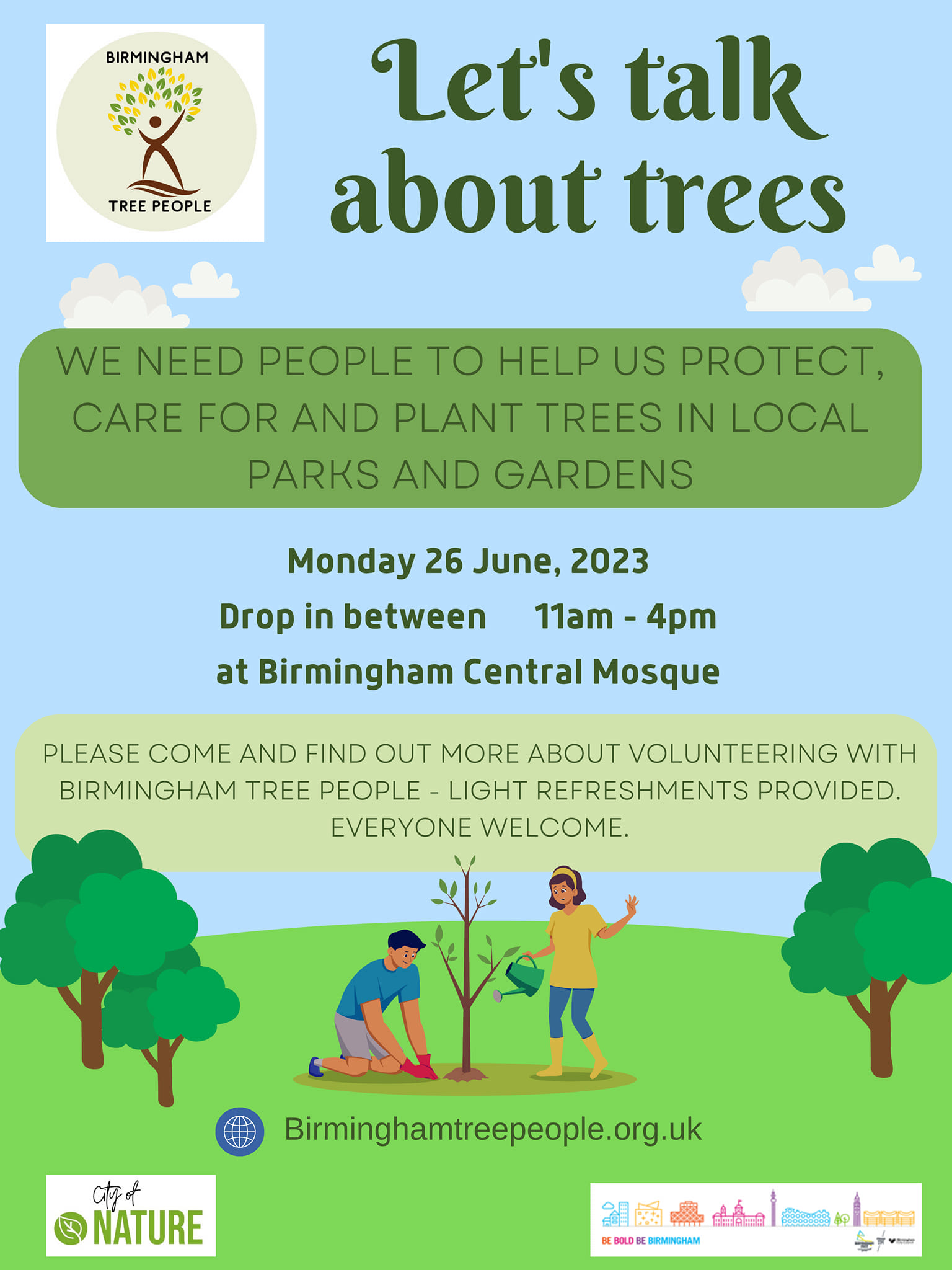 Let's talk about trees - Birmingham TreePeople